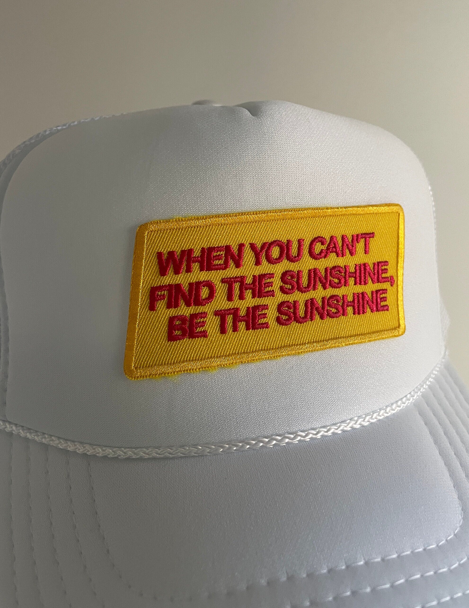 Be the Sunshine Trucker Hat Trendy Trucker Hat Womens Trucker Hat Retro ...