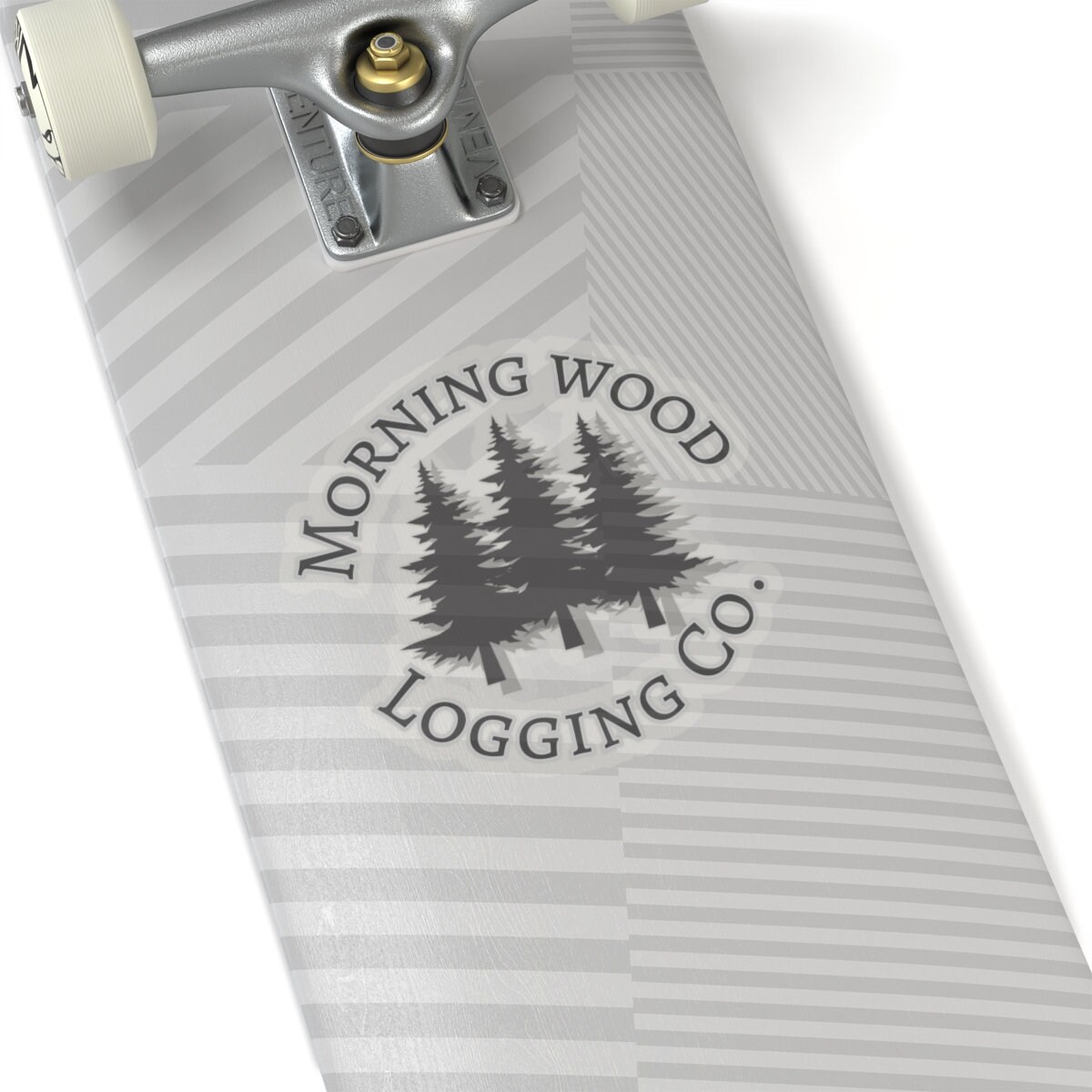 Morning Wood Logging Company Logo Kiss-cut Stickers - Etsy