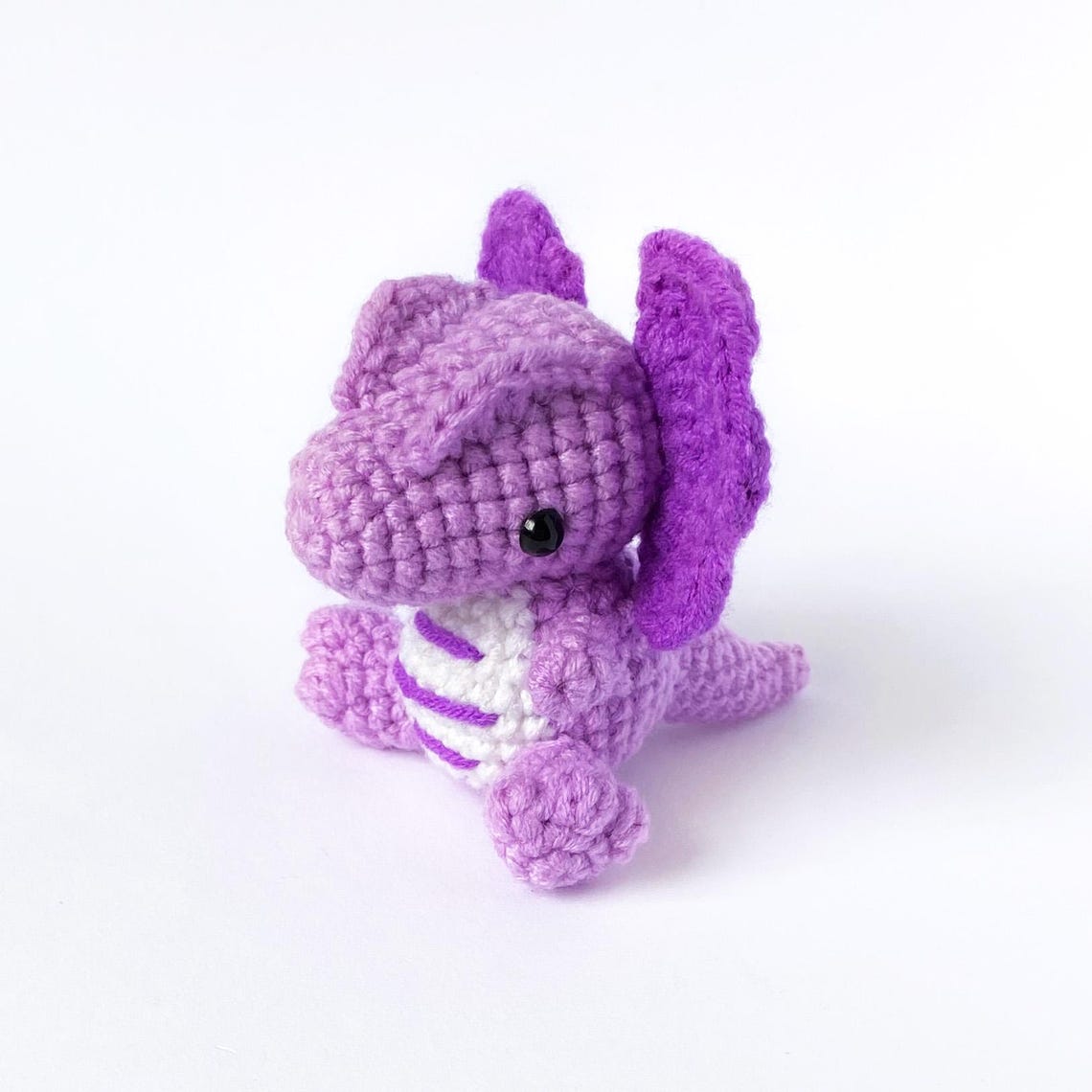Dilophosaurus Crochet Pattern (PDF) Dinosaur Amigurumi, Crochet Cute ...