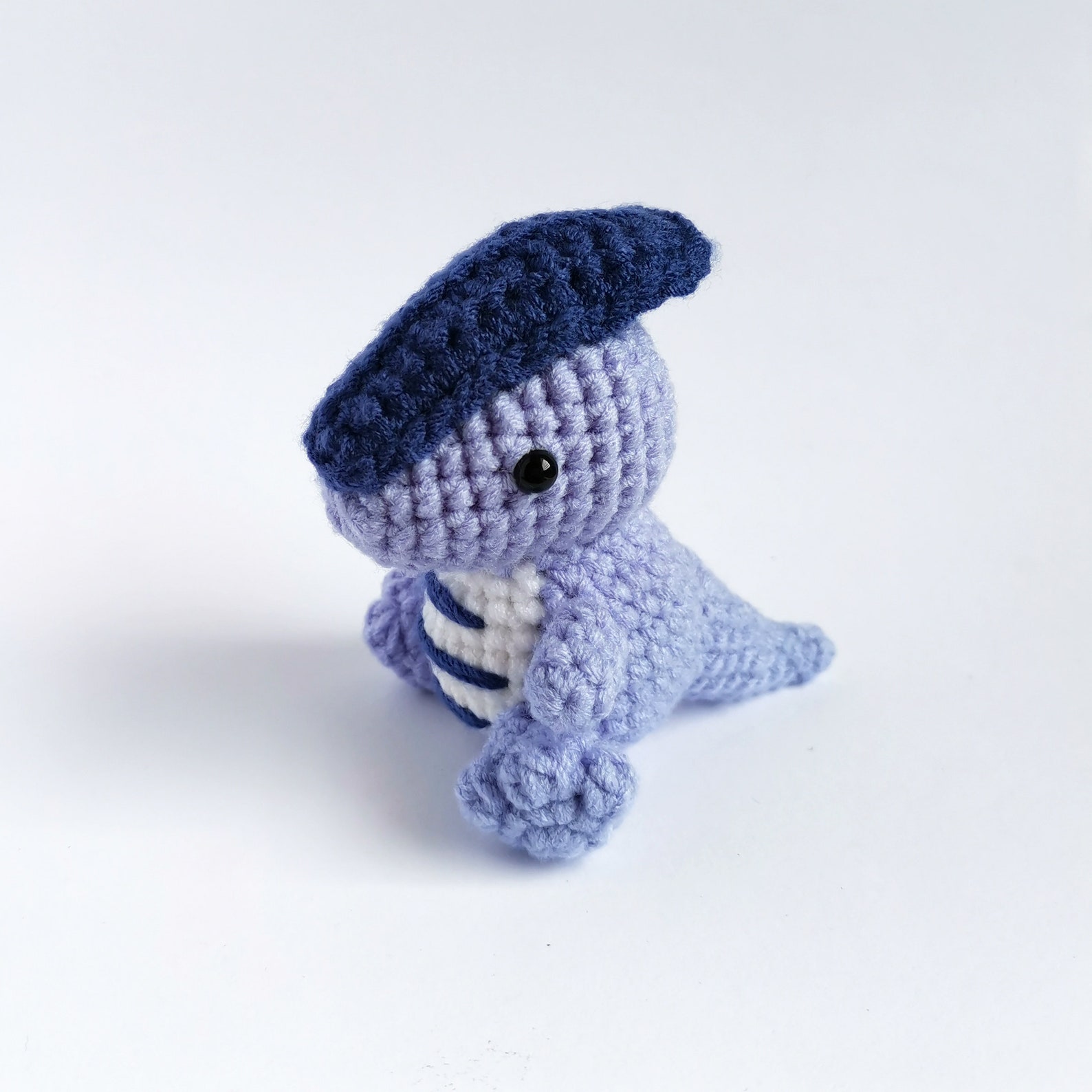 Parasaurolophus Crochet Pattern PDF Dinosaur Amigurumi - Etsy