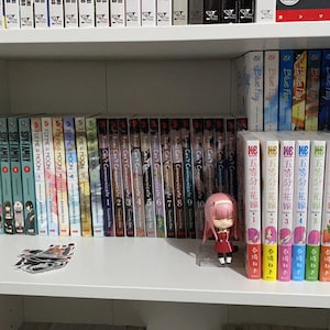 MANGA/ANIME Book Shelf Riser/organizer, Dvd/cd Organization/storage ...