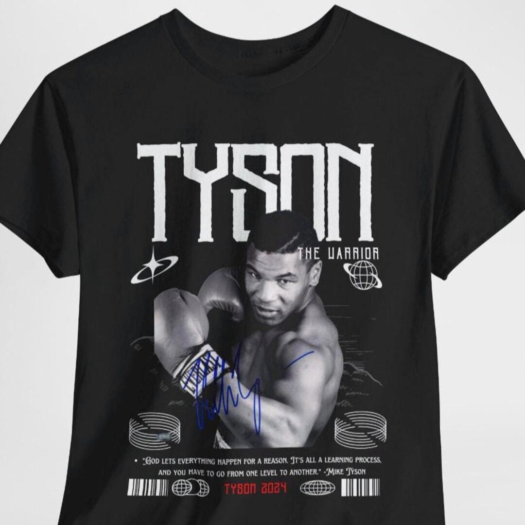 Mike Tyson Tribute T Shirt, Unisex Graphic T-shirt, Sportswear, Boxing ...