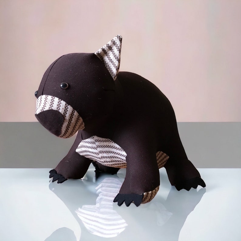 Wombat Plush Stuffed Animal Cuddle Pillow, Wombat Lover, Uncommon ...