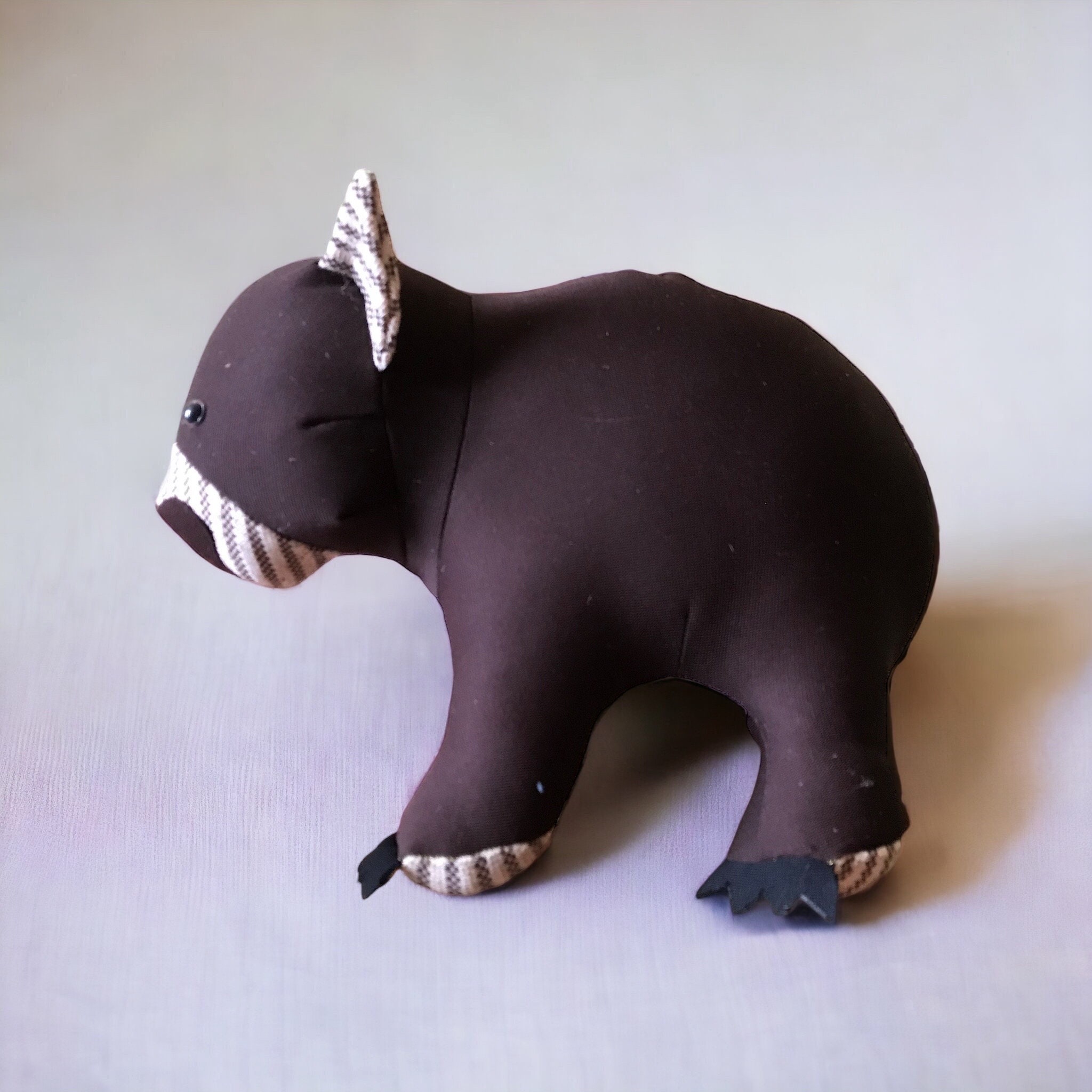 Wombat Plush Stuffed Animal Cuddle Pillow, Wombat Lover, Uncommon ...