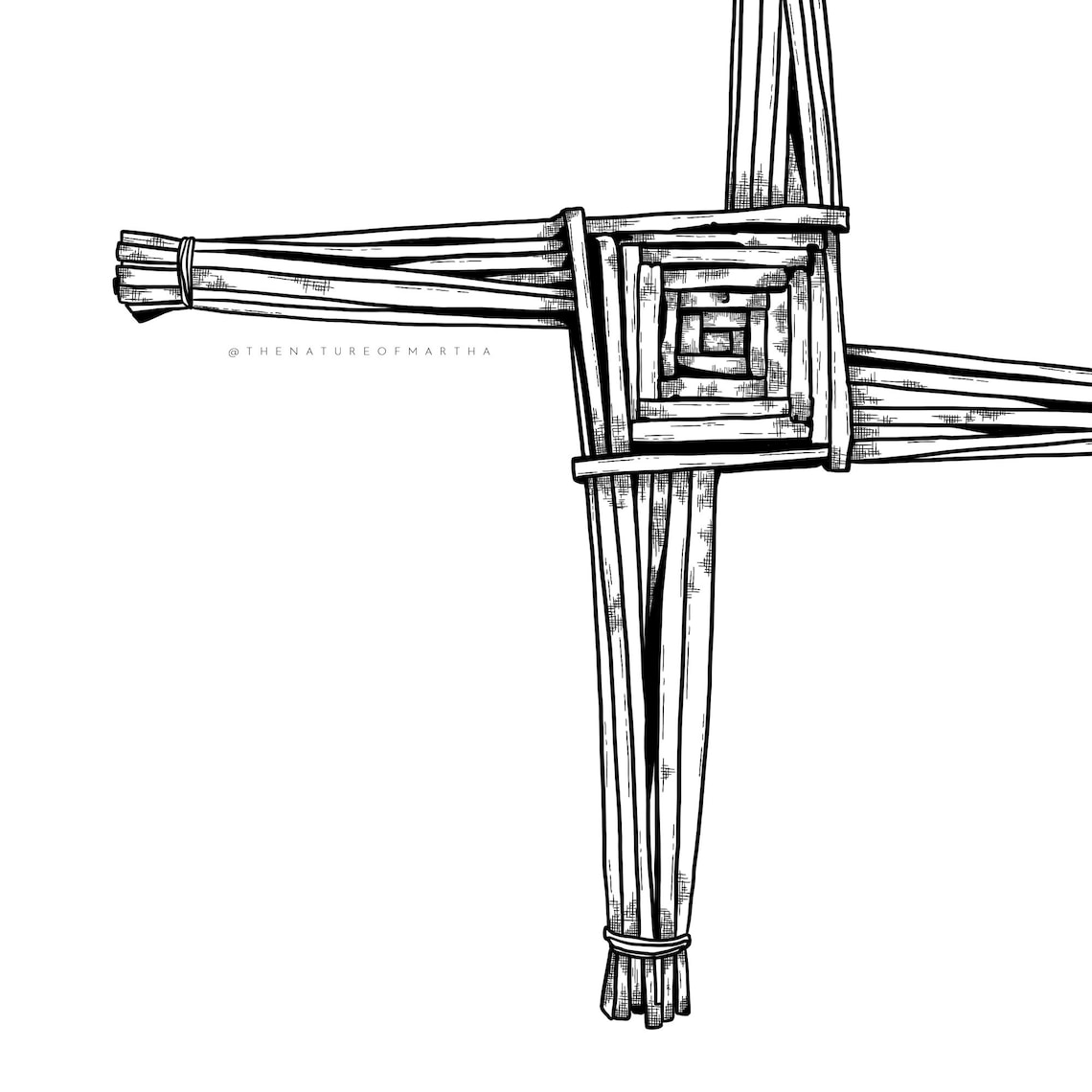 8X10 Printable Wall Art Imbolc Brigid's Cross - Etsy