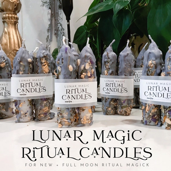 Moon Phase Candle - Etsy