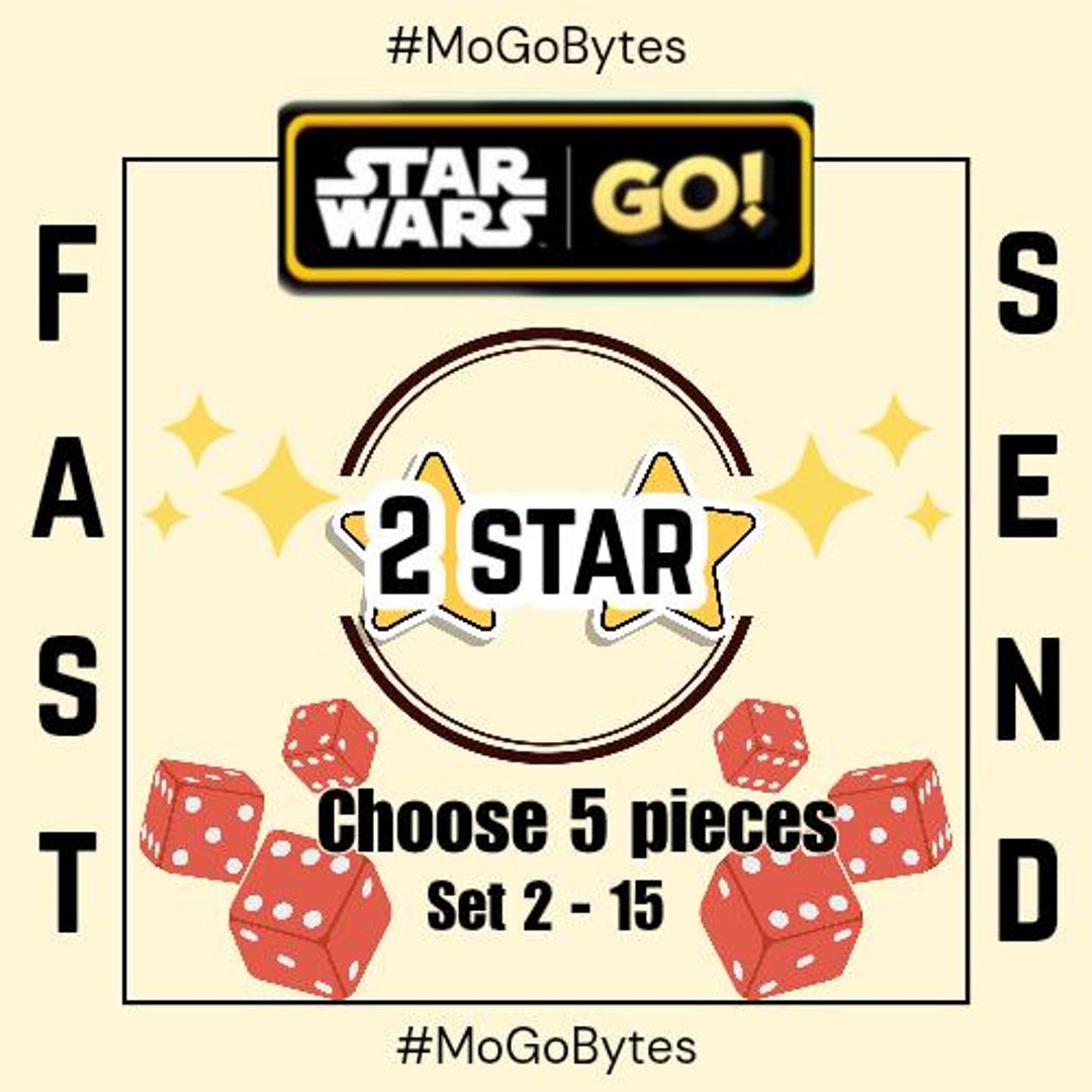 Monopoly Go 2-star Sticker | FAST SEND | All Available | 5 Pieces - Etsy