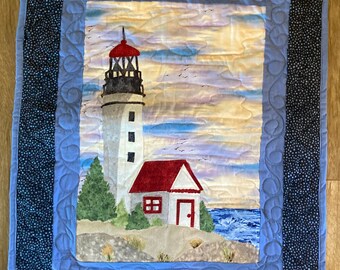 Lighthouse Quilt | Etsy