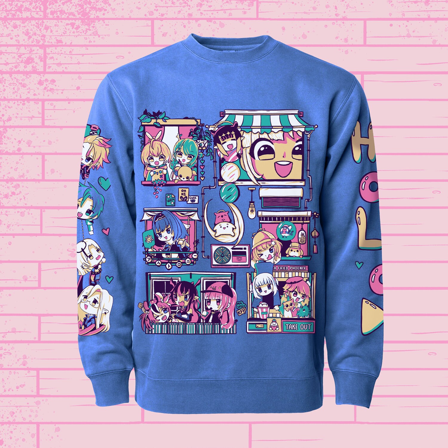 Hololive EN Windows Sweater - Etsy