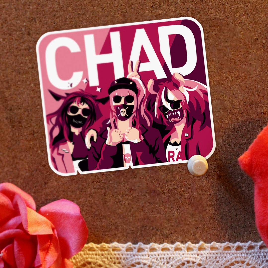 Hololive Chadcast mori Bae Irys Street Art Sticker - Etsy