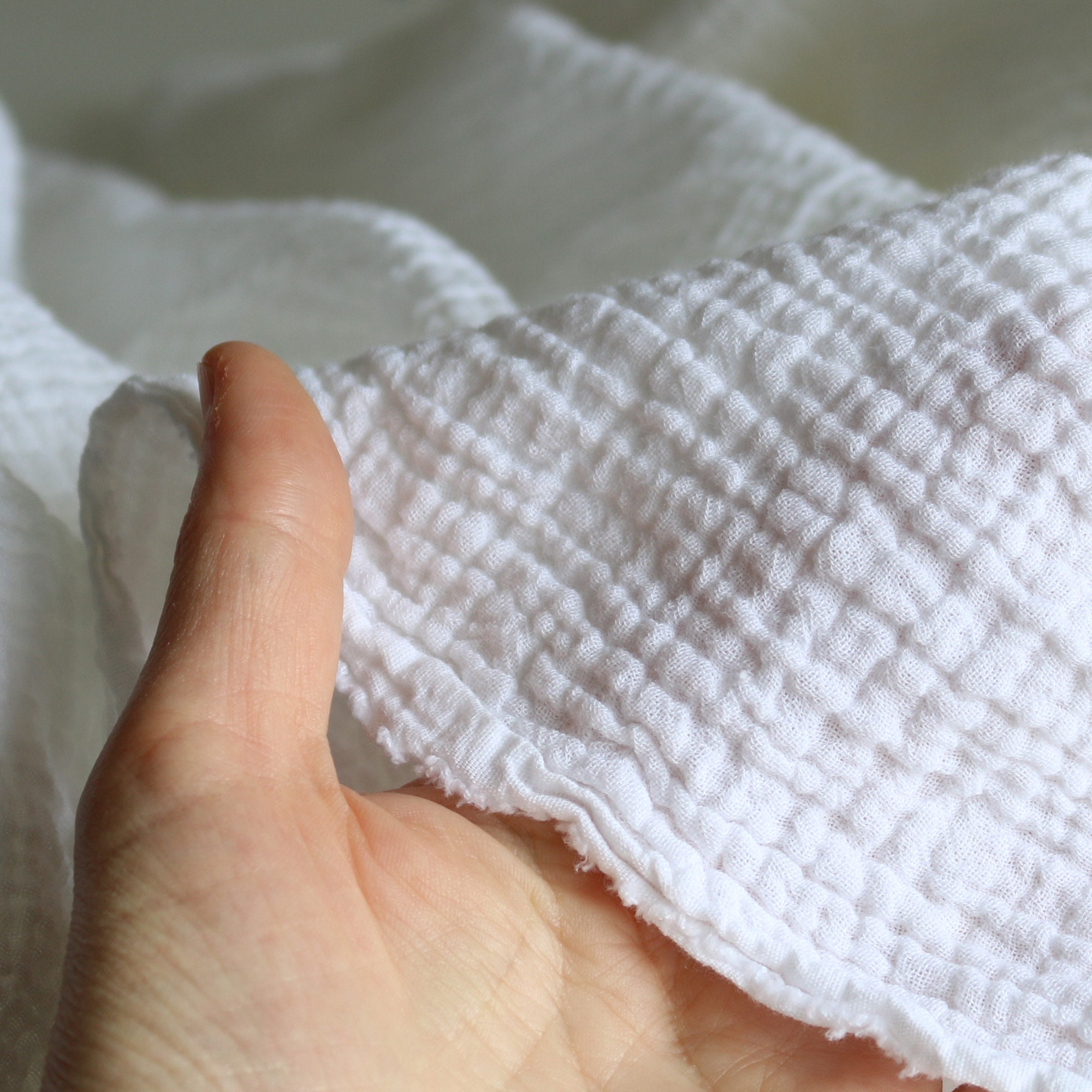 Thick Muslin Gauze Fabric Weight 179 Gsm/foam Cotton Muslin Fabric/baby ...