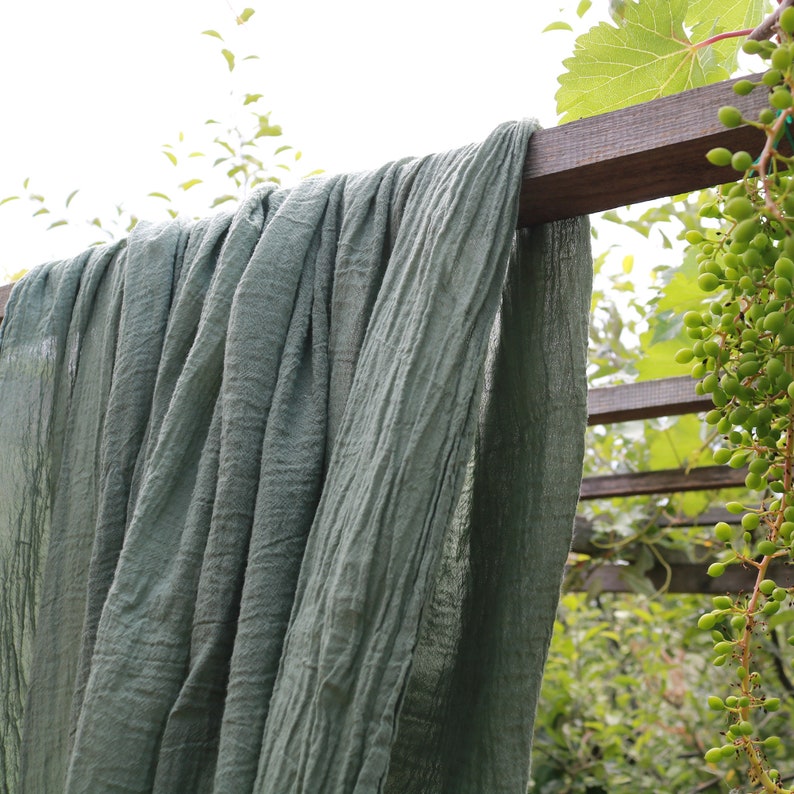 Thin Cotton Muslin Fabric/gauze Eco Friendly/weight 85 - Etsy