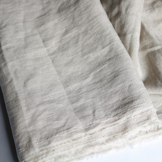 Natural Color Extra Wide Linen Fabric 110 Inches 285 Cm - Etsy