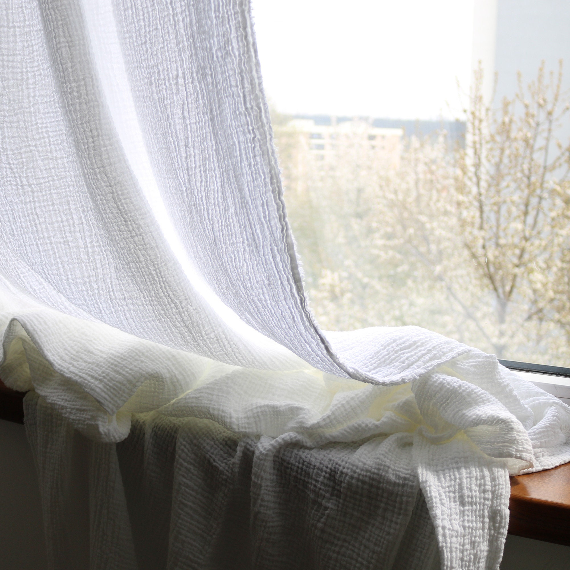 Thick Muslin Gauze Fabric Weight 179 Gsm/foam Cotton Muslin Fabric/baby ...