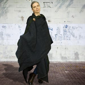 Medieval Poncho/hooded Cloak/women's Cape/men's Cape/medieval Cape - Etsy