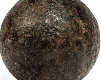 Antique Iron Cannon Ball Old Hand Forged Heavy Cannon Fire - Etsy