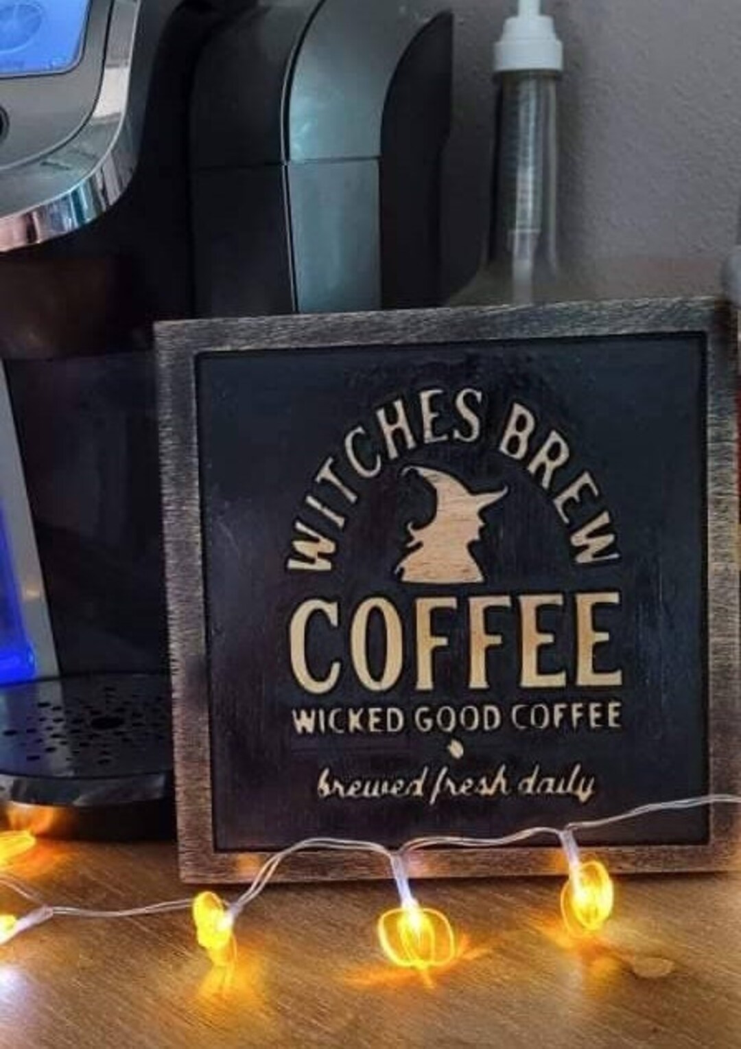 Witch's Brew Coffee Bar Sign - Etsy