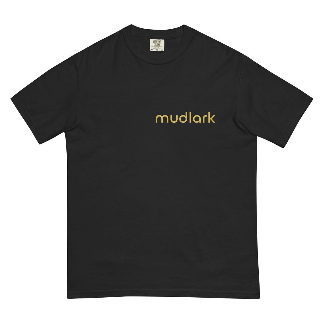 Mudlark – Minimal Text Art T-shirt - Etsy