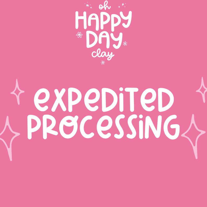Expedited Processing - Etsy