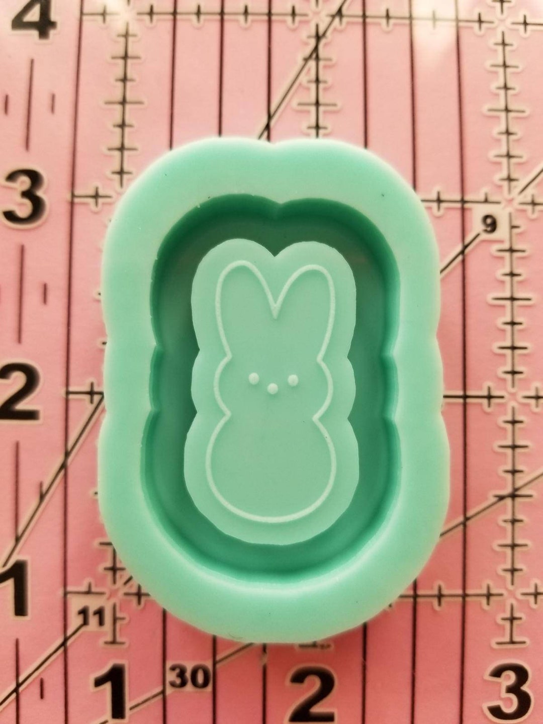 Peeps Bunny Grippy Shaker Mold - Etsy