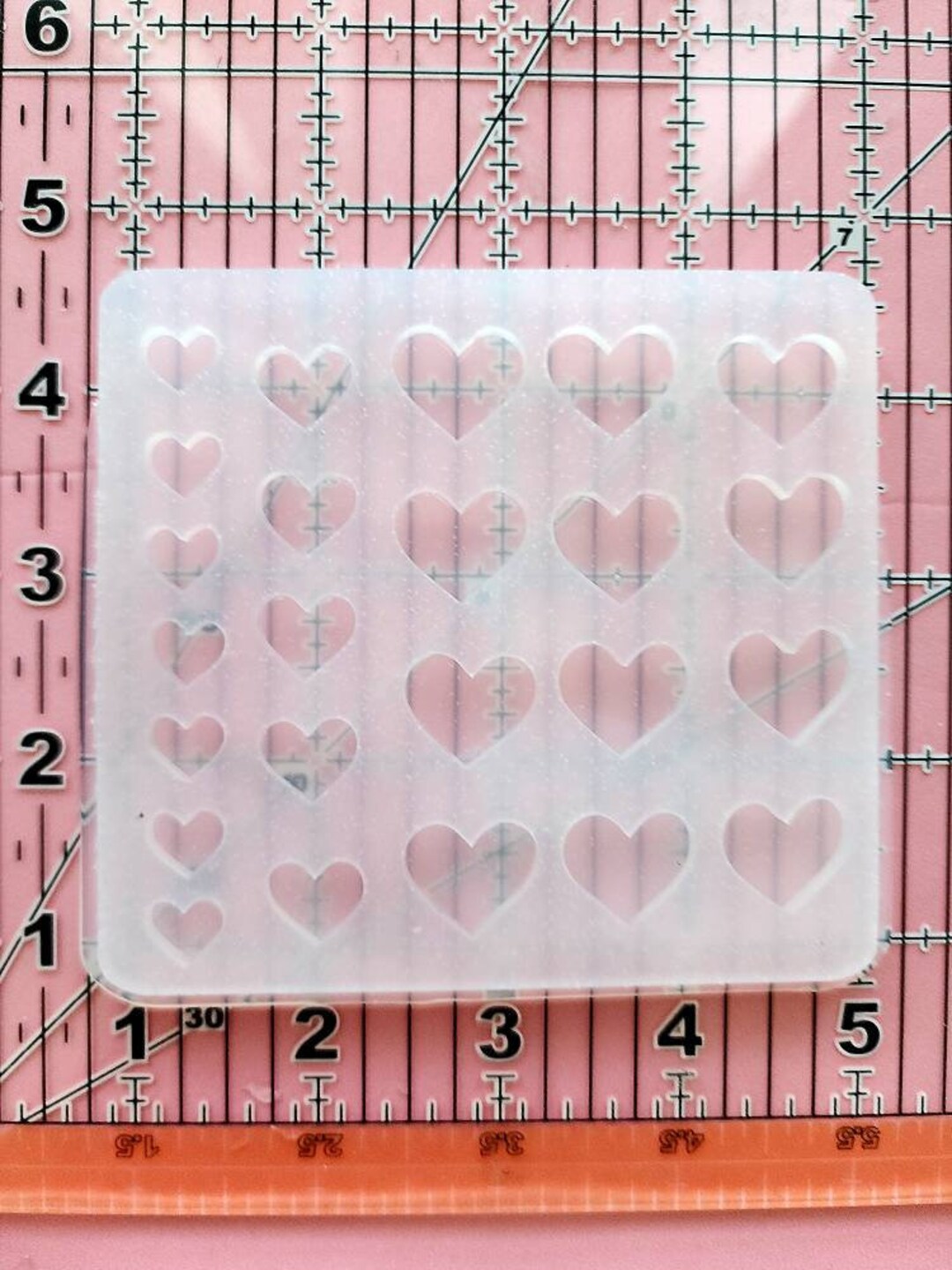 Heart Bits/ Earring Studs/ Shaker Bits Silicone Mold - Etsy