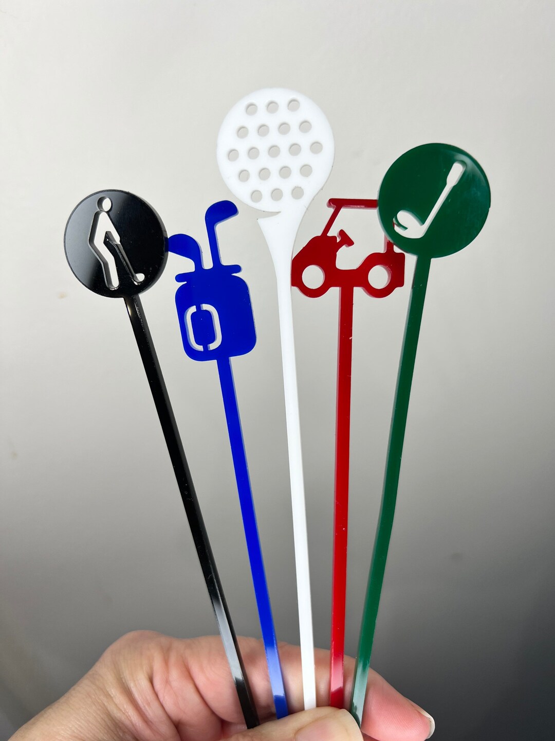 Golf Drink Stir Sticksswizzle Sticksparty Favorsentertainingstocking ...