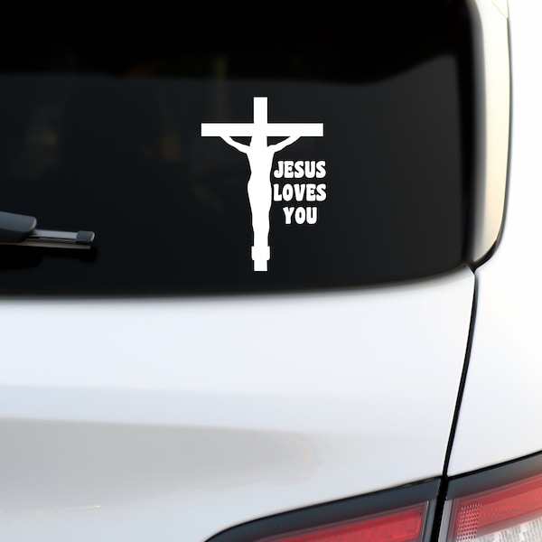 Jesus Decal - Etsy