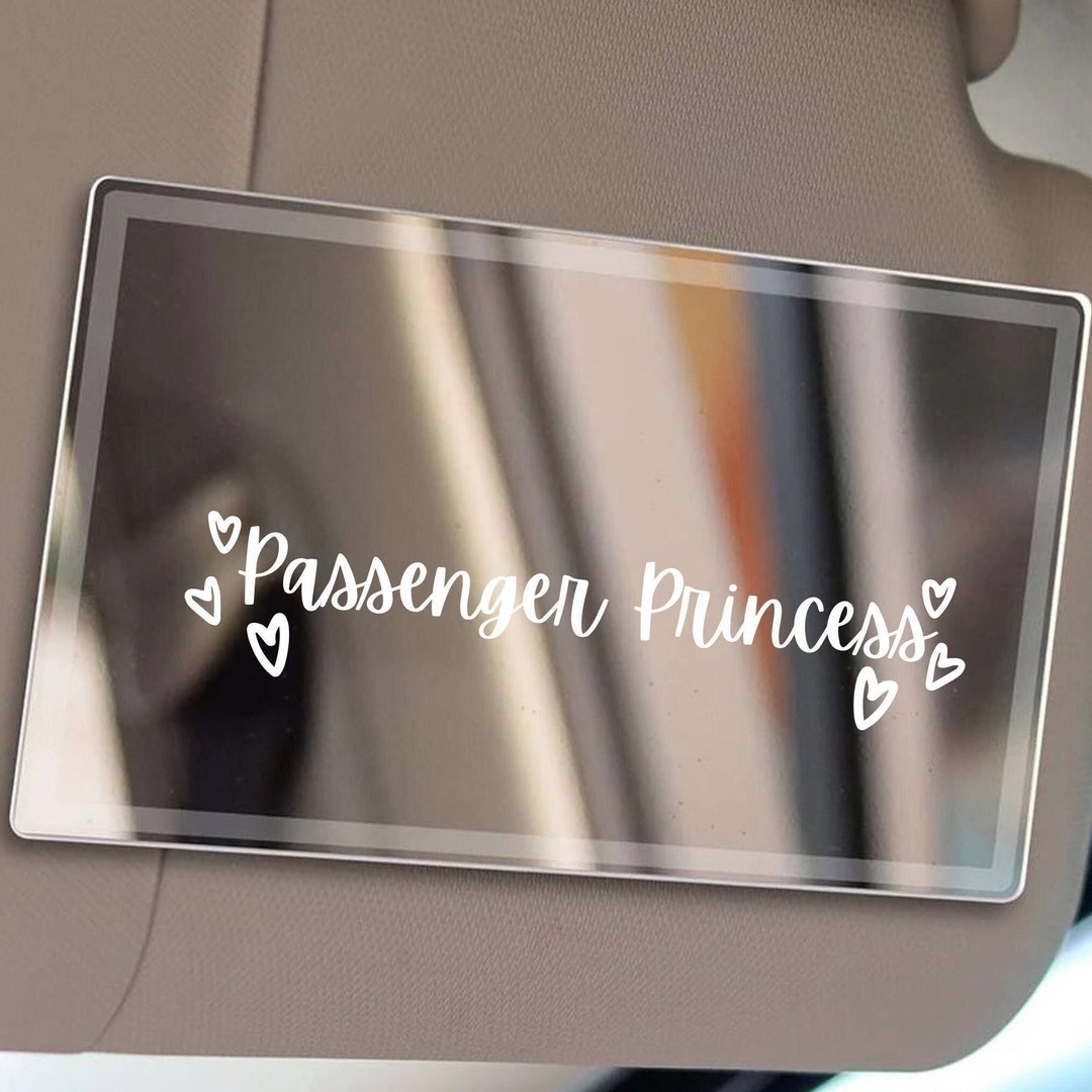 Passenger Princess Vinyl Decal Sticker Princess Decal - Etsy