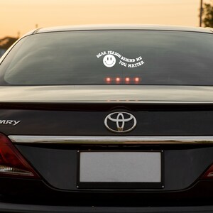 You Matter Car Decal Bumper Sticker | Retro Car Decal | Car Window ...