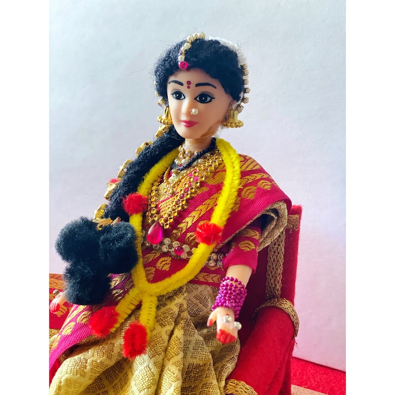 Seemantham Doll Set/ Baby Shower Dolls/ South Indian Baby Shower Doll ...