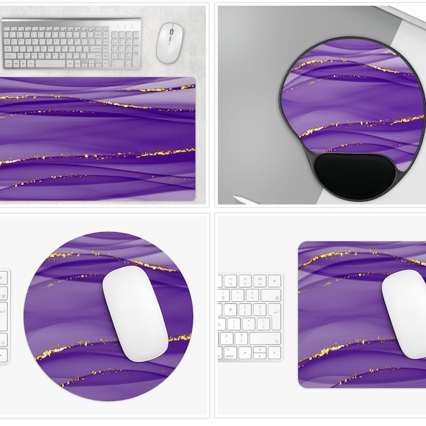 Purple Mouse Pad - Etsy