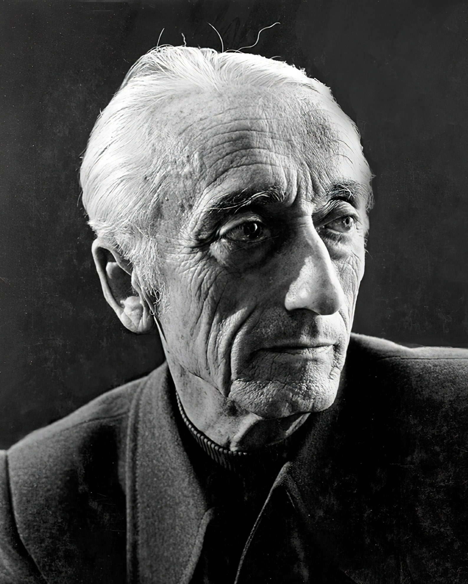 Jacques Cousteau, Underwater Explorer Canvas Print | Portrait Photo Art ...