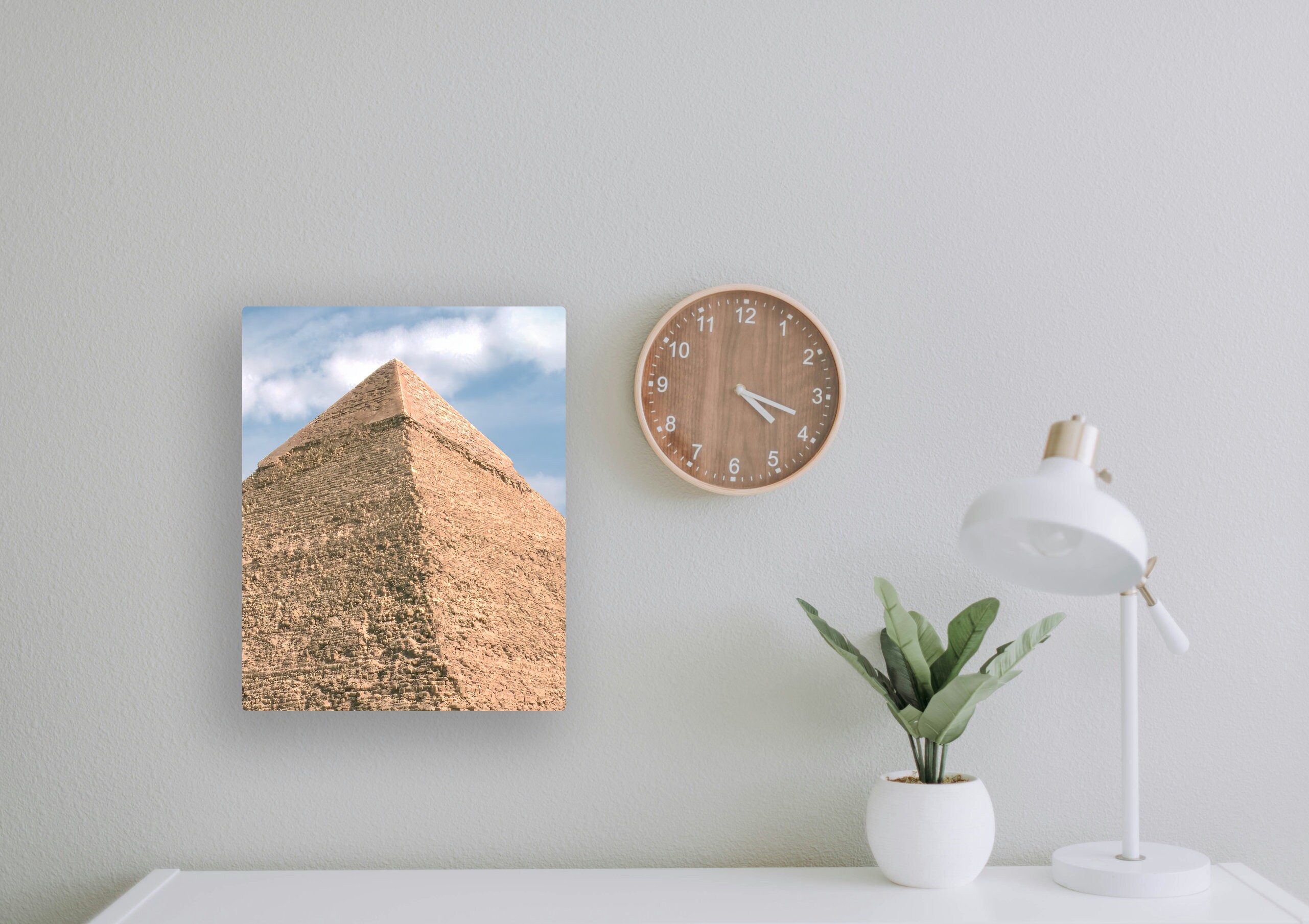 Ancient Egyptian Pyramid Canvas Print | Wall Art Photography | Egyptian ...