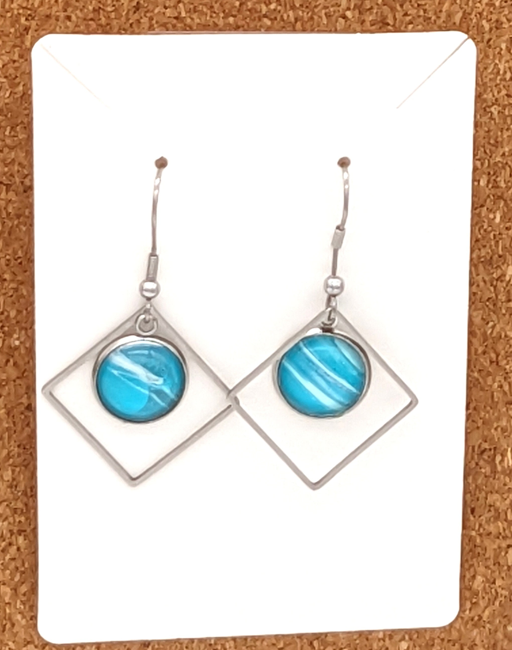 Acrylic Pour Earrings - Paint Skins - Etsy