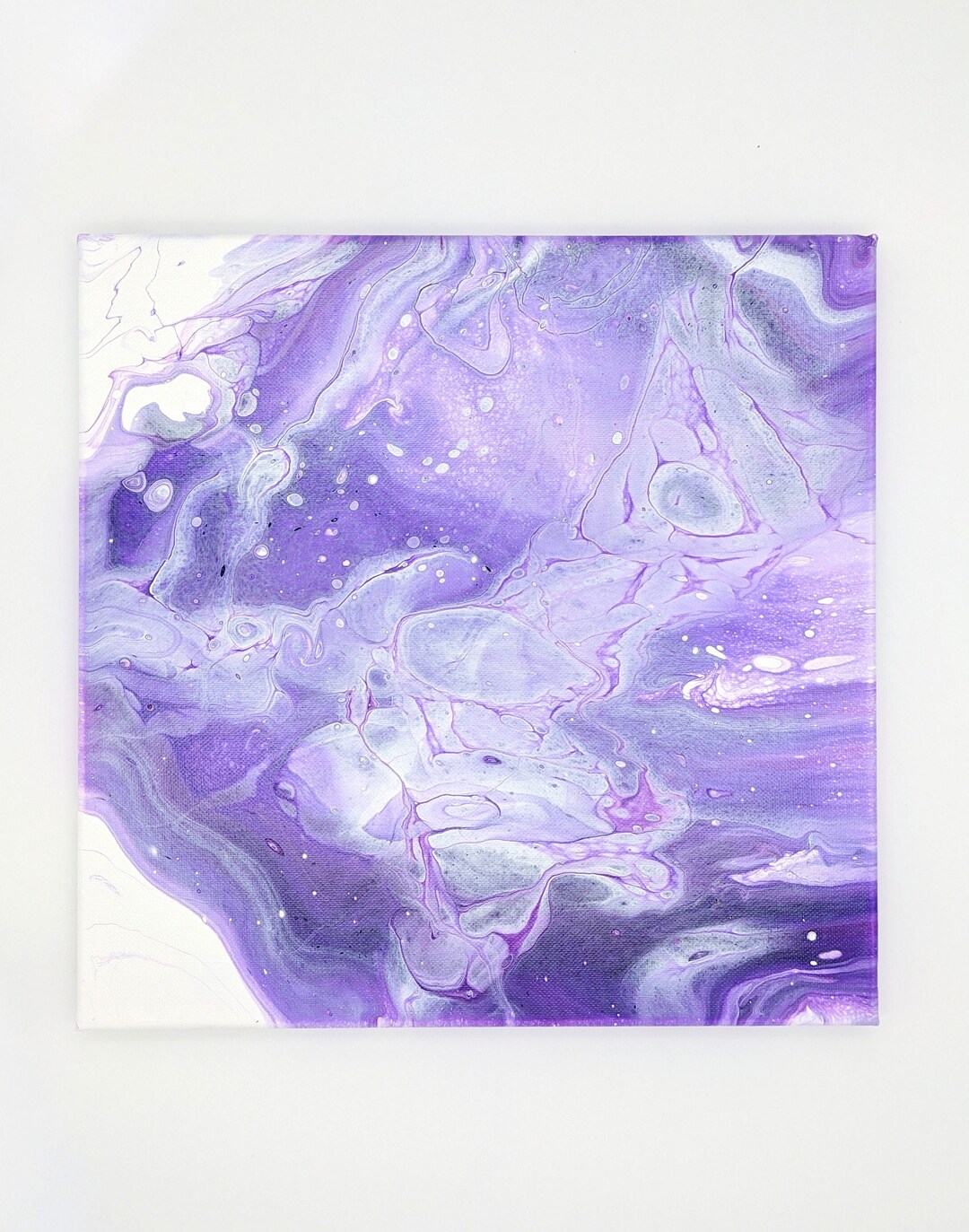 Acrylic Pour Painting on Canvas, Original - Etsy