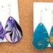 Acrylic Pour Earrings - Etsy