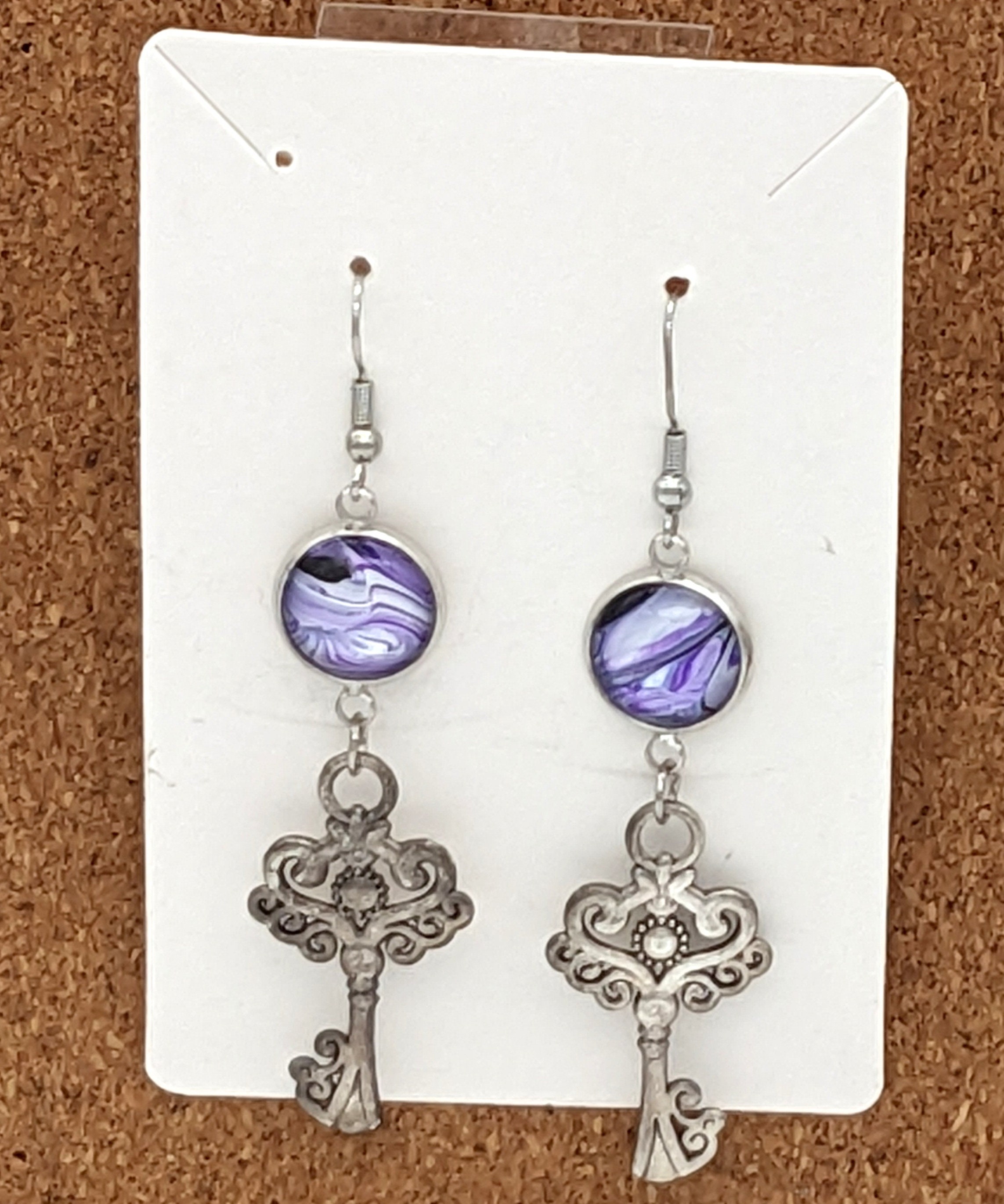 Acrylic Pour Earrings - Paint Skins - Etsy