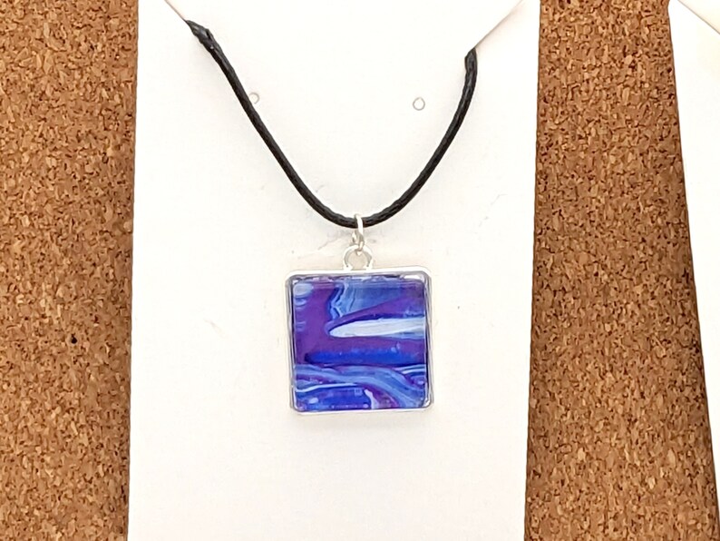 Acrylic Pour Paint Skin Necklaces - Etsy