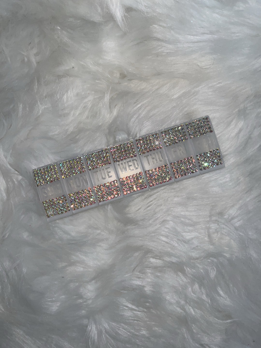 Bling Large Pill Organizer - Etsy