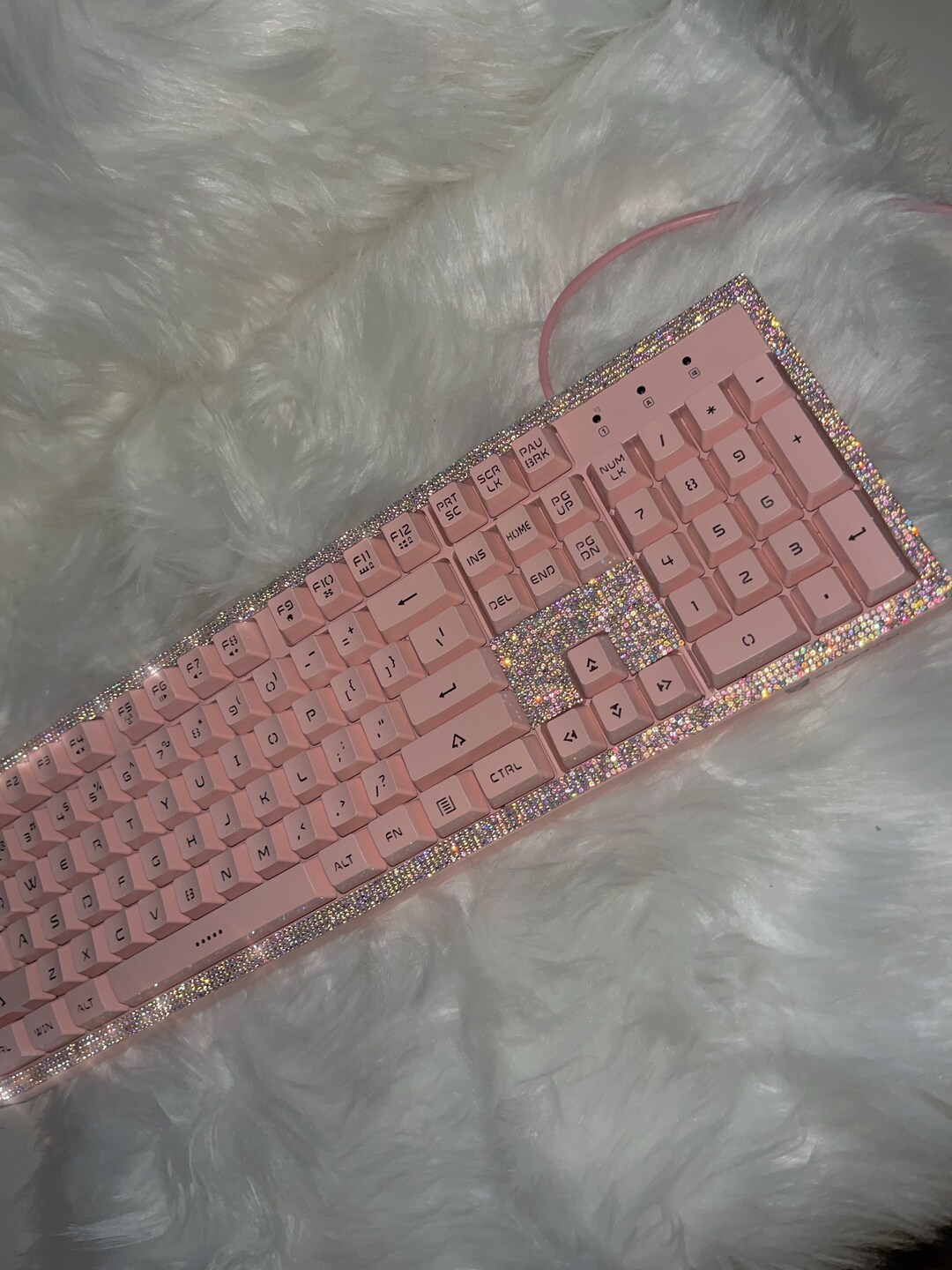Blinged Keyboard - Etsy