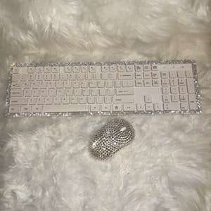 Bedazzled Wireless Keyboard and Mouse - Etsy