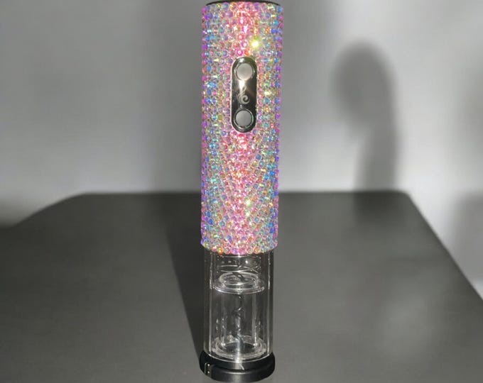 Rhinestone Bottle, Bling Centerpiece, Bar Decor, Bridal Decor, Birthday ...