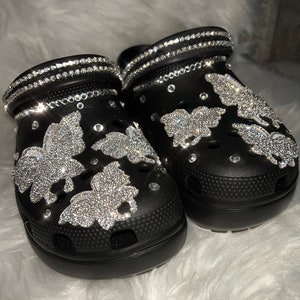 Extra Butterfly Theme Crocs - Etsy