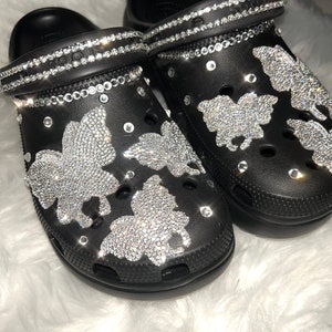 Extra Butterfly Theme Crocs - Etsy