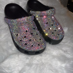 Swarovski Crystal Crocs - Etsy