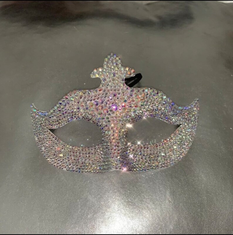 Bedazzled in Swarovski Masquerade Mask - Etsy