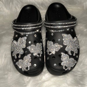 Extra Butterfly Theme Crocs - Etsy