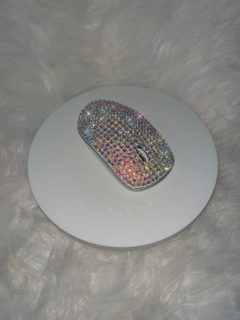 Crystal Covered Wireless Mouse - Etsy
