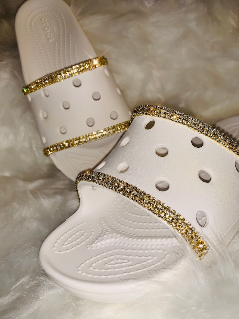 Fancy Style Croc Slides - Etsy