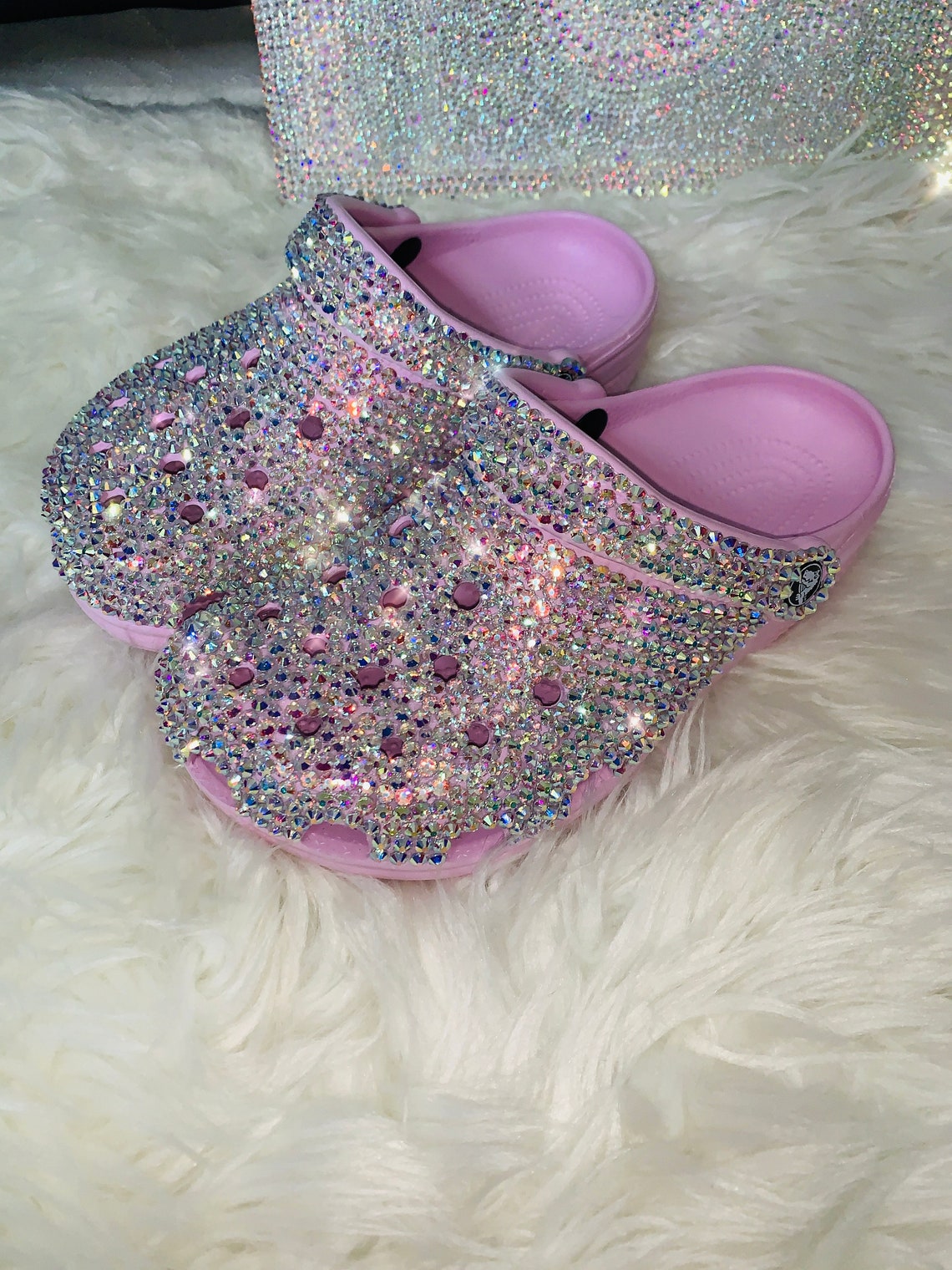 Swarovski Crystal Crocs - Etsy